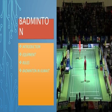 Badminton | PPTX | Badminton | Sports