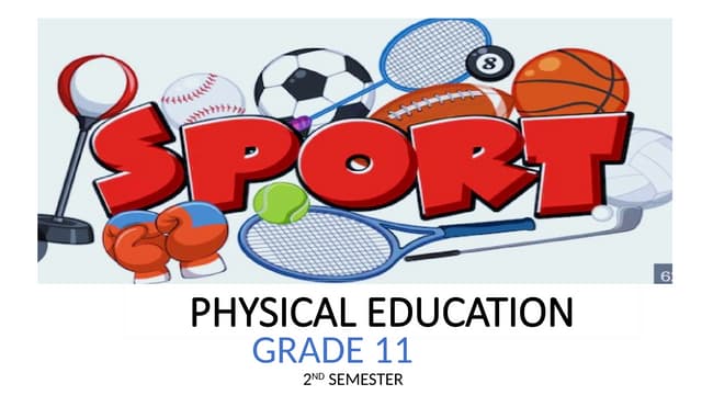Physical Education (BADMINTON) | PPTX