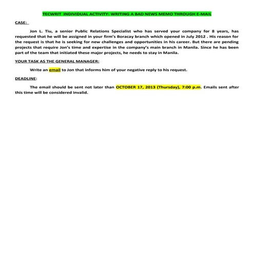 Example Of A Bad Some Bad News That You Are About To Hear Email Scam