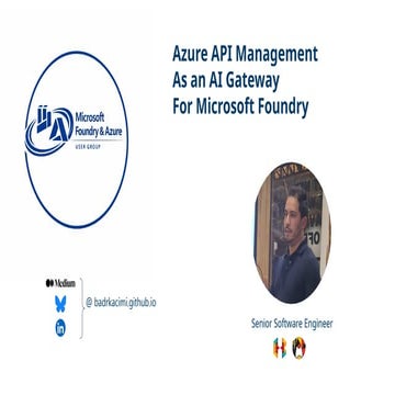 apidays Paris 2024 - Azure API Management as a GenAI Gateway, Iheb ...