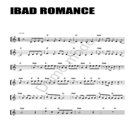 Bad romance lady gaga | DOCX