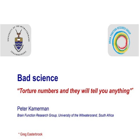 Bad science (2015) | PPT