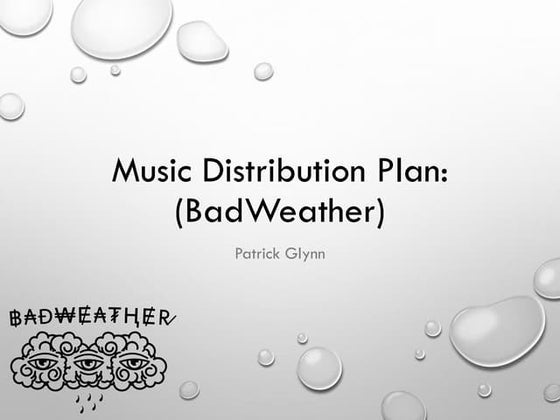 Music Distribution Plan | PPT