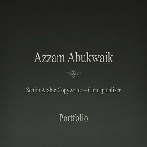AAK Portfolio-ss | PPTX