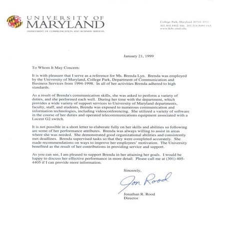 UM Letter | PDF