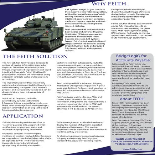 BAE Case Study | PDF