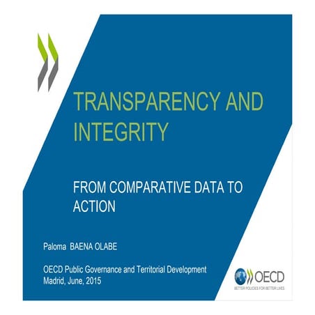 OECD Recommendation on Public Integrity - 26 January 2017 | PDF