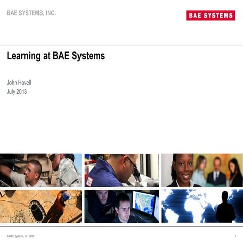BAE Systems Inc - Learning | PPTX