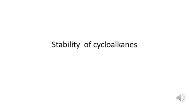Bayer's Strain theory - And Its Limitations - organic chemistry -2nd | PPTX
