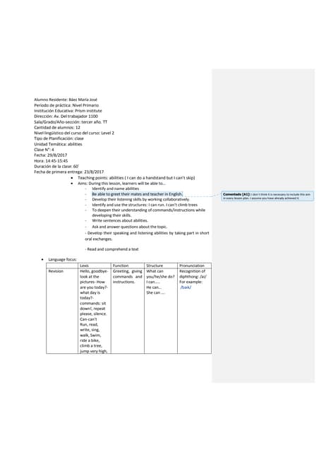 High School Lesson Plan 3 | PDF
