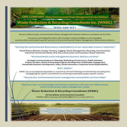 WRRC - Waste Management Services - Who is WRRC - Post Card 30.08.16