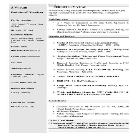 Vijay_resume 1 | DOC