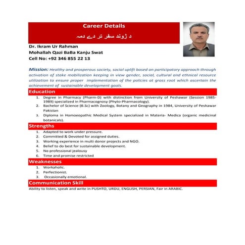 CV Dr. Ikram | DOCX