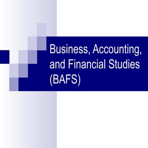BAFS | PPT