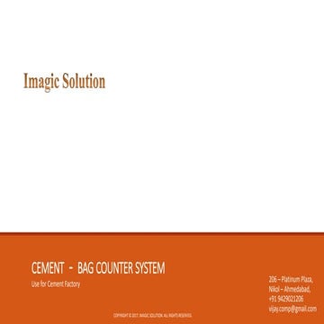 Bag counter system | PPSX