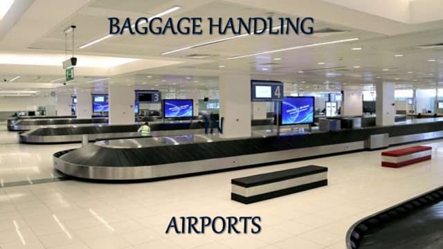 Airport Baggage Handling System | PPTX