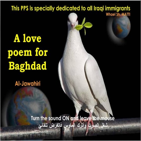 Baghdad poem with love | PPS