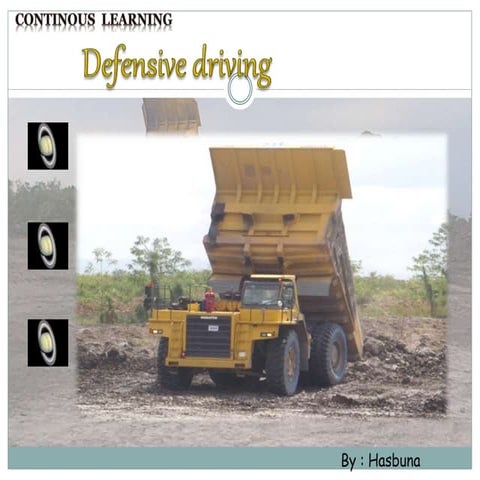 Bagi 'DEFENSIVE DRIVING.ppt'.ppt modul t | PPT
