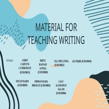Bagi PPT MATERIALS FOR TEACHING WRITING.pptx