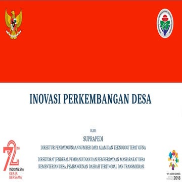BAGREN PERKEMBANGAN DESA PERKEMBANGAN DESA.pptx