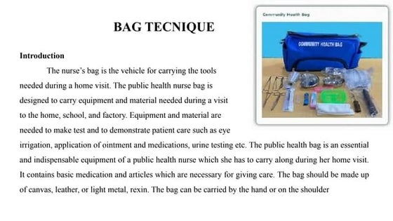 Bag Technique Procedure.pdf | Parenting Babies and Toddlers | Parenting