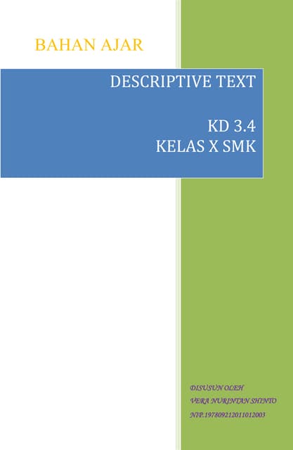 MODUL AJAR BAHASA INGGRIS DESCRIPTIVE TEXT.pdf