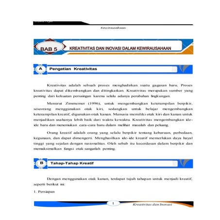 Bahan ajar kwu bab 5 | PDF