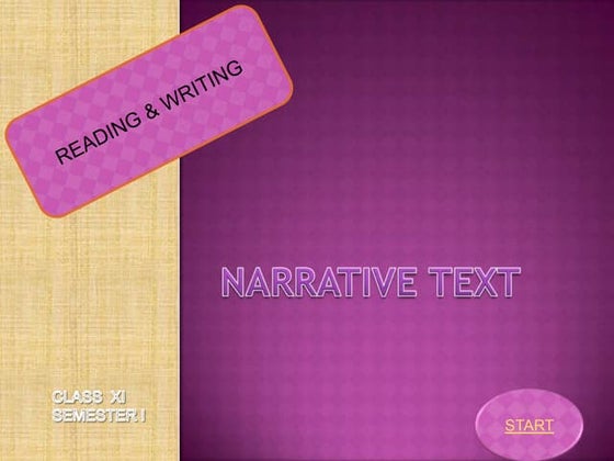 Narrative text | PPTX