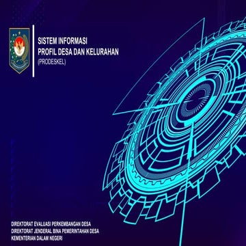 Buku panduan si prodeskel pmd | PDF