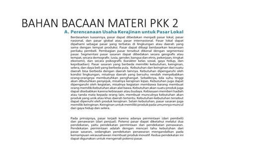 Materi pkk 2 | PPT