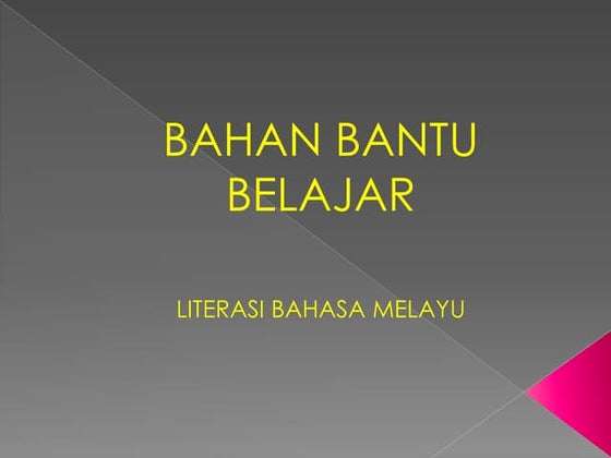 Tajuk 4 bahan bantu mengajar | PDF