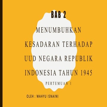 bahan pembelajaran belajar kelas 8 Bab 2.pptx