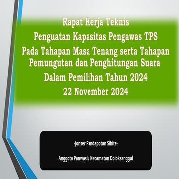 Presentasi HPPH Penguatan Kapasitas Pengawas TPS.pptx