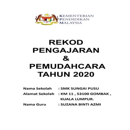 Bahan folder rph | PPTX