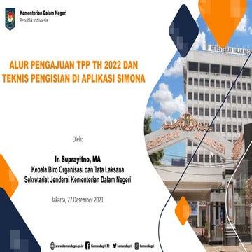 Bahan karo tpp 2022 | PPTX