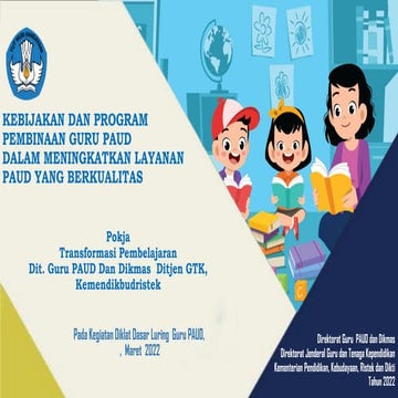 BAHAN MATERI KEBIJAKAN GURU PAUD DAN DIKMAS | PDF