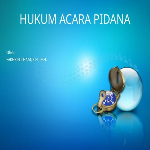 BAHAN MATERI KUHAP ( BAHAN ANJAR ).ppt semoga bermanfaat | PPT