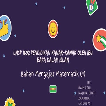 Bahan mengajar matematik (1) | PDF