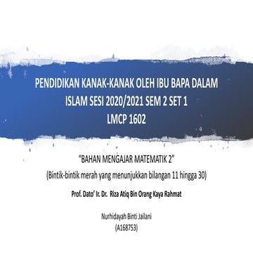 Bahan mengajar matematik | PPTX