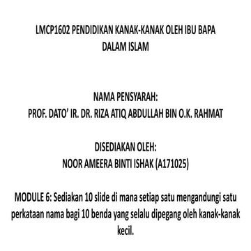 Bahan mengajar membaca 2 | PPTX