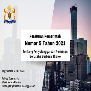 Bahan Paparan KADIN tentang Peraturan Pemerintah Nomor 5 Tahun 2021.pdf