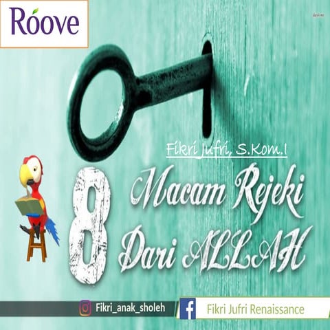 8 macam rizki dari Allah menurut al quran dan hadits | PPSX