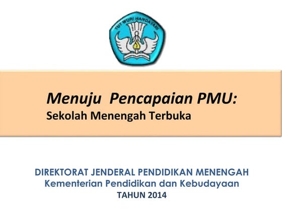 Pendidikan Menengah Universal | PPT