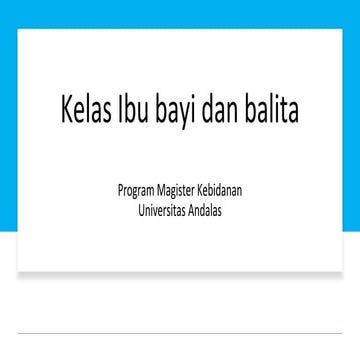 Bahan Pelayanan Kesehatan Bayi dan Balita.pptx