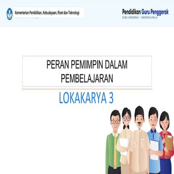 Bahan Tayang Lokakarya 03 PGP_Peran Pemimpin dalam Pembelajaran.pptx