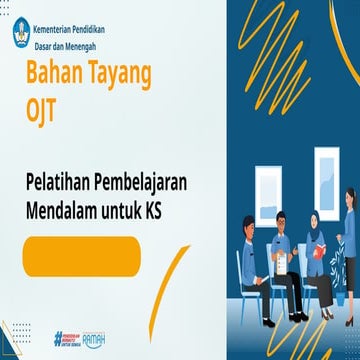 RTL OJT 3 Kepala Sekolah Pelatihan PM.@pm | PDF