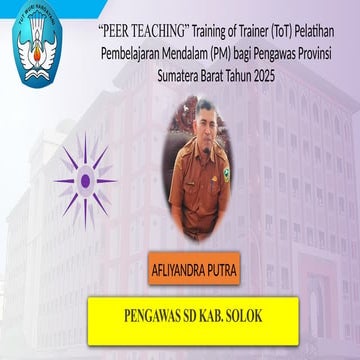 Bahan Tayang Peer Teaching Konsep Pembelajaran Mendalam.pptx