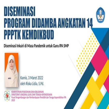 Bahan Tayang Penilaian STEM (Science, Technology, Engineering dan ...