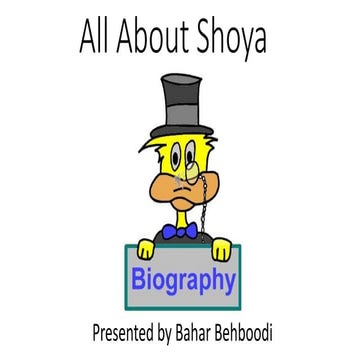 Bahar behboodi all about shoya | PPT