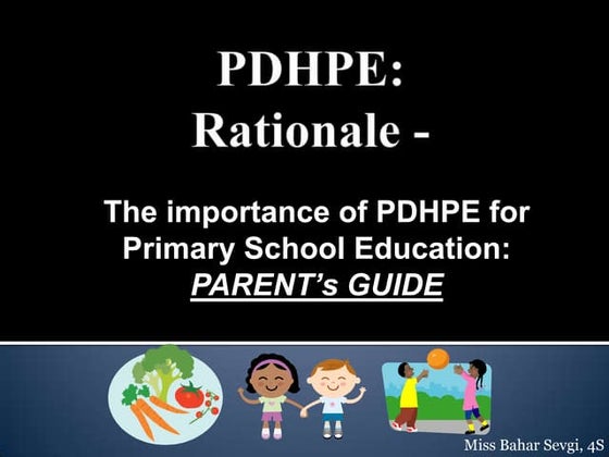 What is pdhpe | PPT